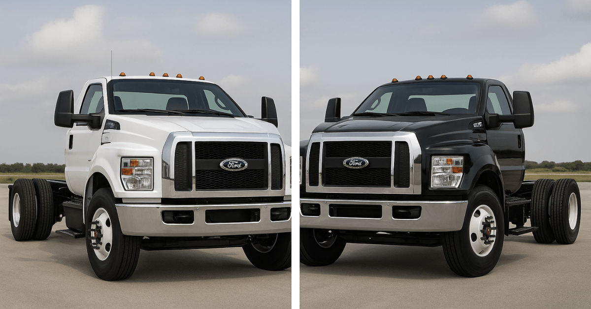 Ford F650 vs F750: Key Differences
